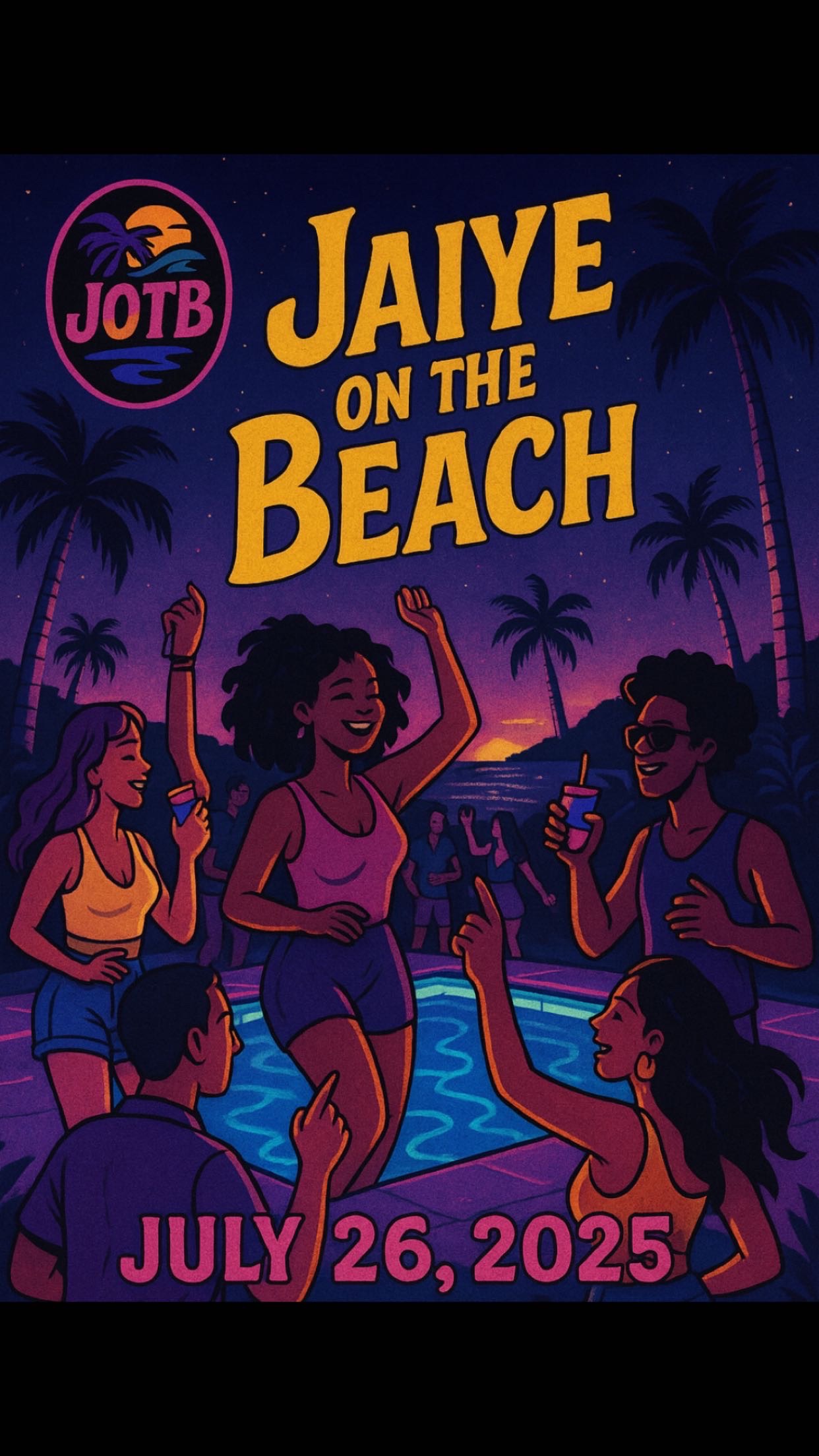 Jetron Ticket | JAIYE ON THE BEACH