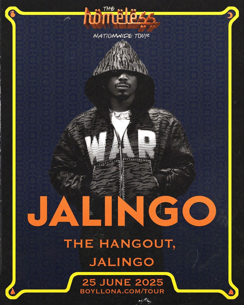 Jetron Ticket | Homeless Nationwide Tour - Jalingo