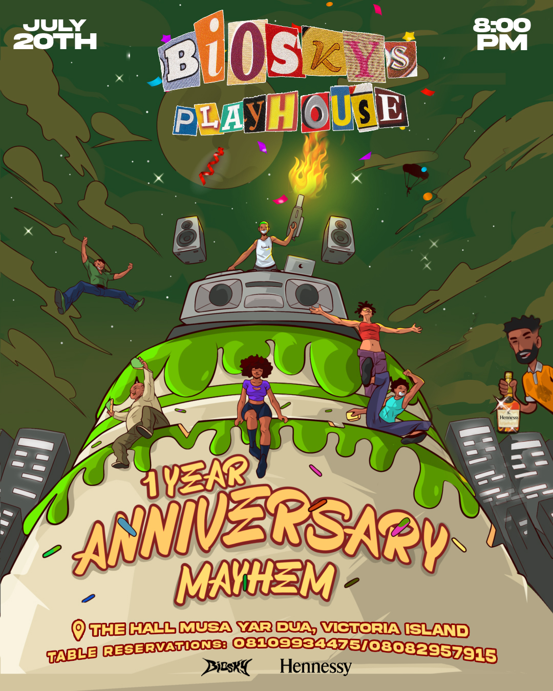Jetron Ticket | BIOSKY’S PLAYHOUSE (1 YEAR ANNIVERSARY)