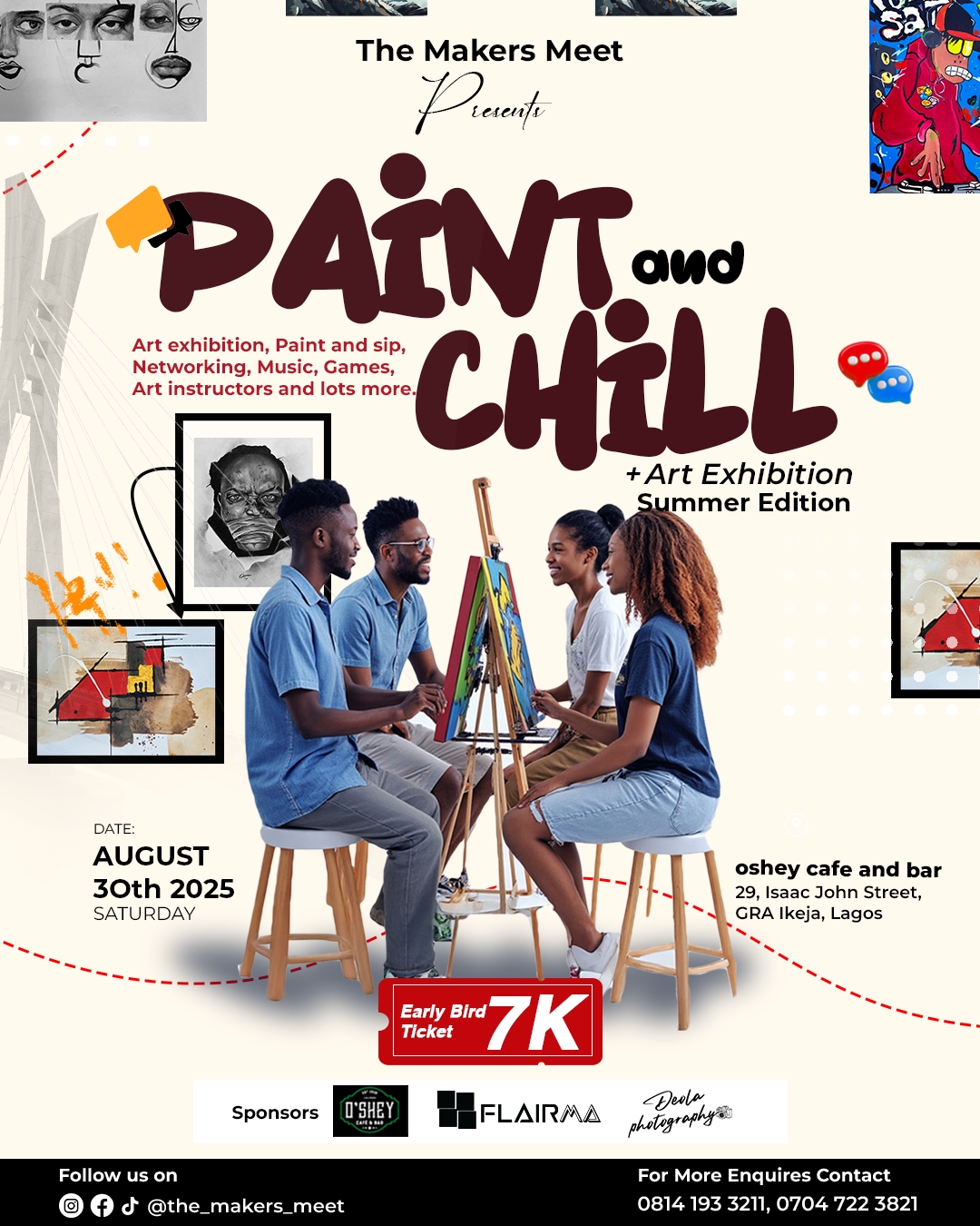 Jetron Ticket | Paint and Chill Summer edition