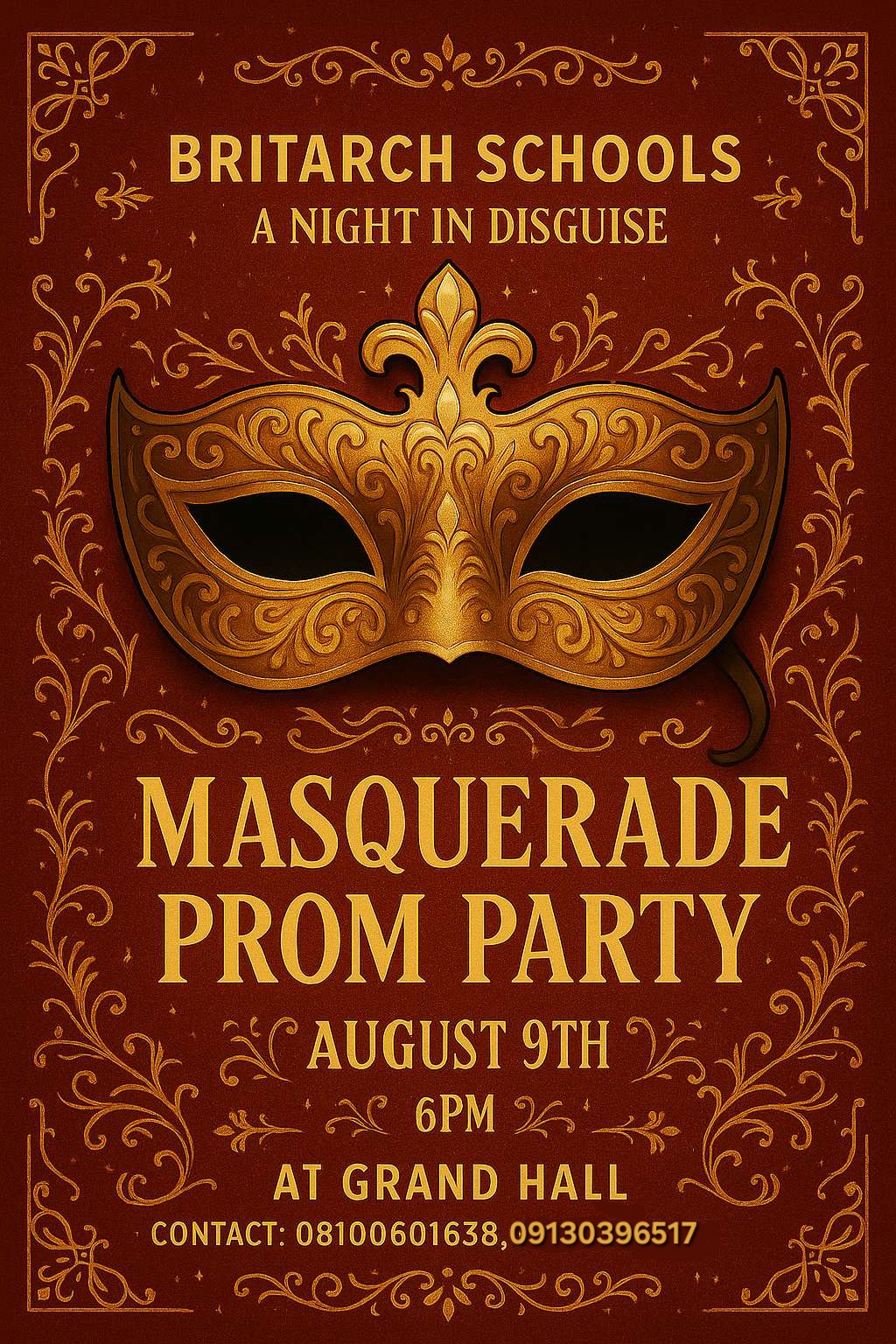 Jetron Ticket | BRITARCH PROM PARTY 2025