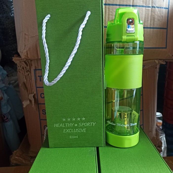 Jual Botol air || Termos Hydrogen Alkaline - Ungu (Kode A 002)) di ...