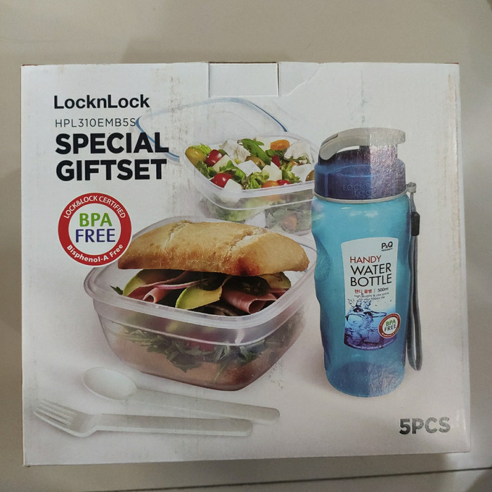 Jual lock n lock special gift set botol (Kode A 004) di Seller ...