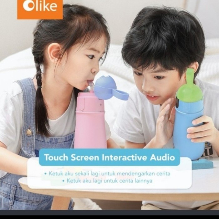 Jual Olike Smart Bottle Kids Original - Botol Minum Pintar Pengingat ...