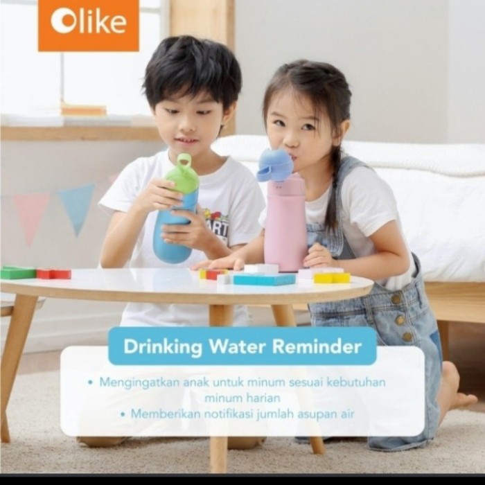 Jual Olike Smart Bottle Kids Original - Botol Minum Pintar Pengingat ...