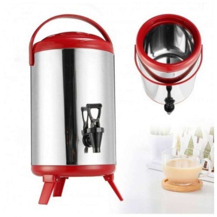 Jual TERMOS AIR ISI 10 Liter-Milk Tea Bucket Bisa Air Panas & Dingin ...