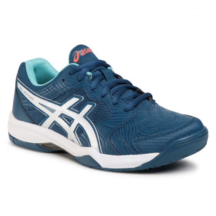 Jual Asics Gel Dedicate 6 Blue ( Sepatu Original Tenis Tennis Volley ...