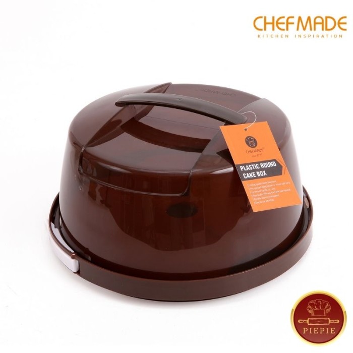 Jual Wadah Kue Plastik - Plastic Round Cake Box Chefmade - WK9204 (Kode ...