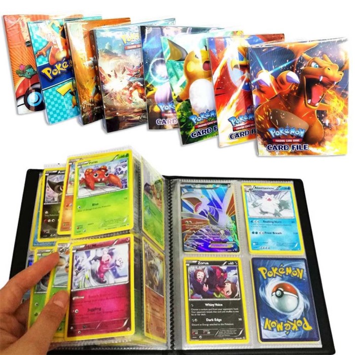 Jual Pokemon album book Pokemon Cards Portfolio Trading Card Protection ...