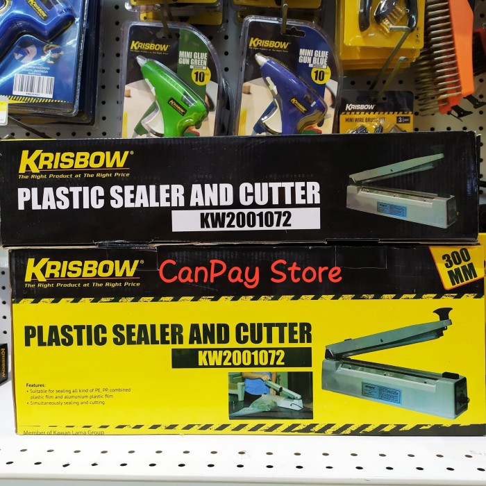 Jual Krisbow Sealer Dan Cutter Plastik 300 Mm - Plastik Sealer (Kode A ...