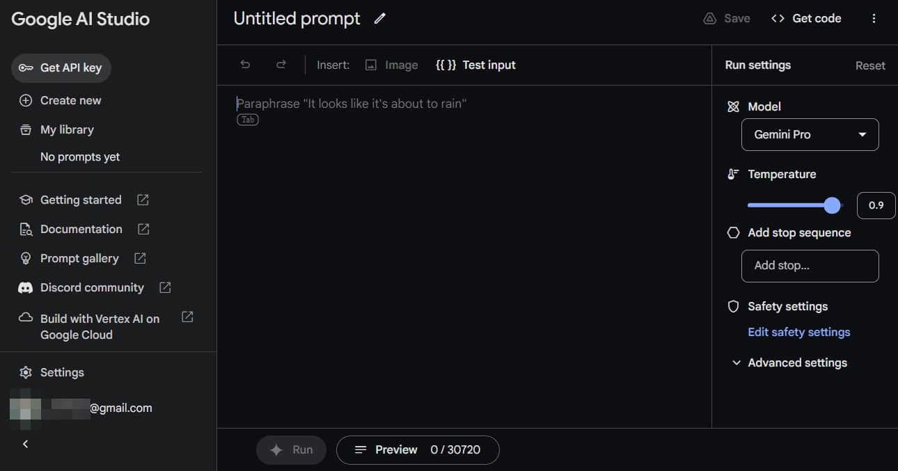 如何使用 Google 的 Gemini 模型 API？(基礎教學，附上 Python 範例程式) – IT 空間