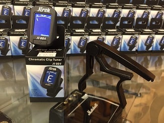 Chromatic Clip Tuner and Capo Package