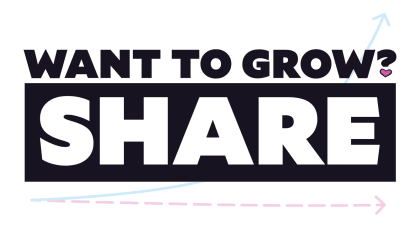 The Fastest Way to Grow is to Share Your Work