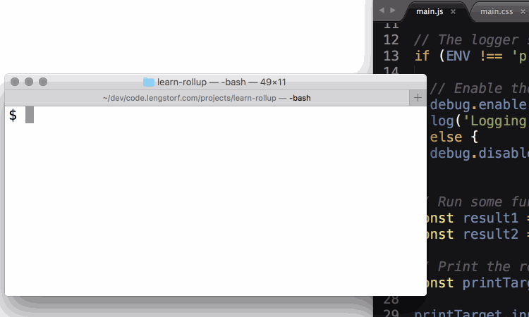 Bundle Stylesheets and Add LiveReload With Rollup