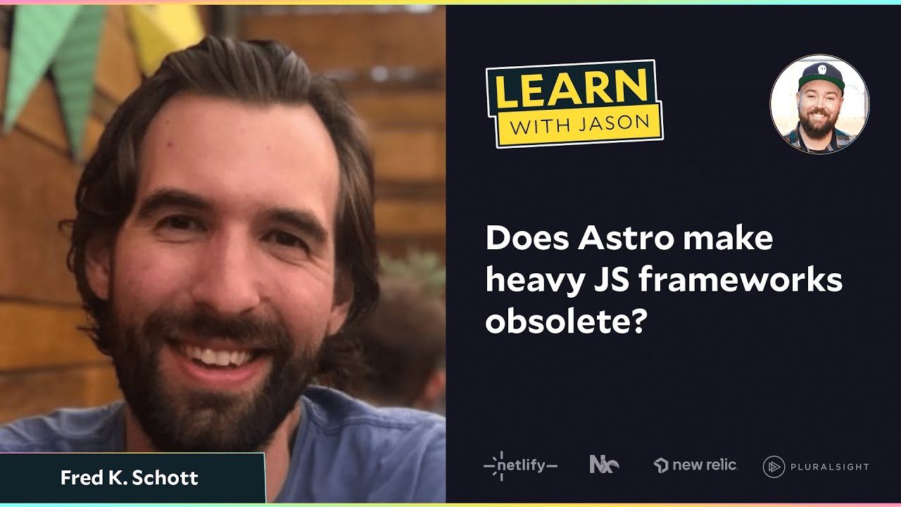 Does Astro make heavy JS frameworks obsolete? | Learn With Jason Season 6