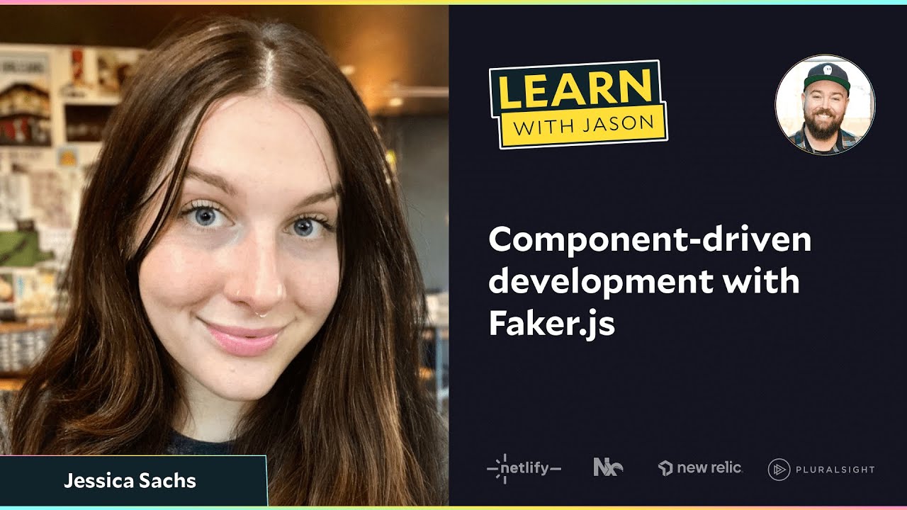Component-driven development with Faker.js