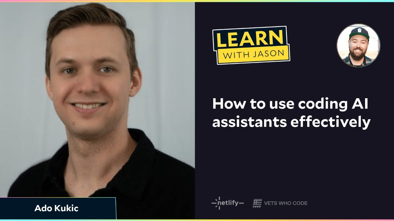 How to use coding AI assistants effectively | Learn With Jason Season 6