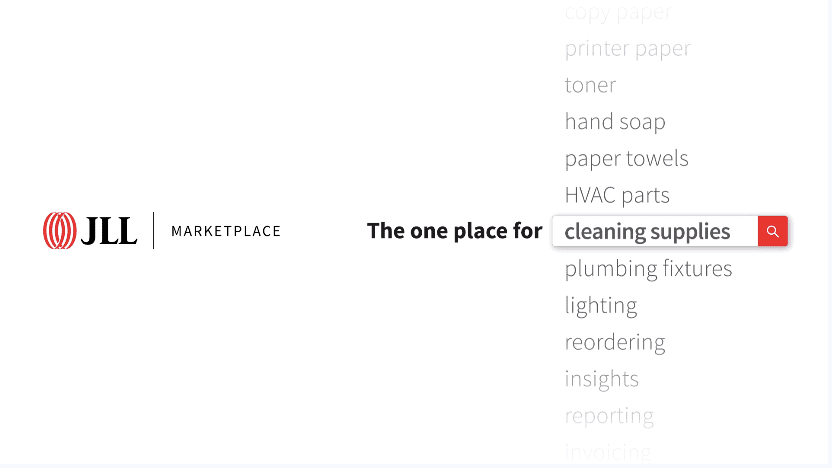 JLL Marketplace: Facilites management supplies online | JLLT