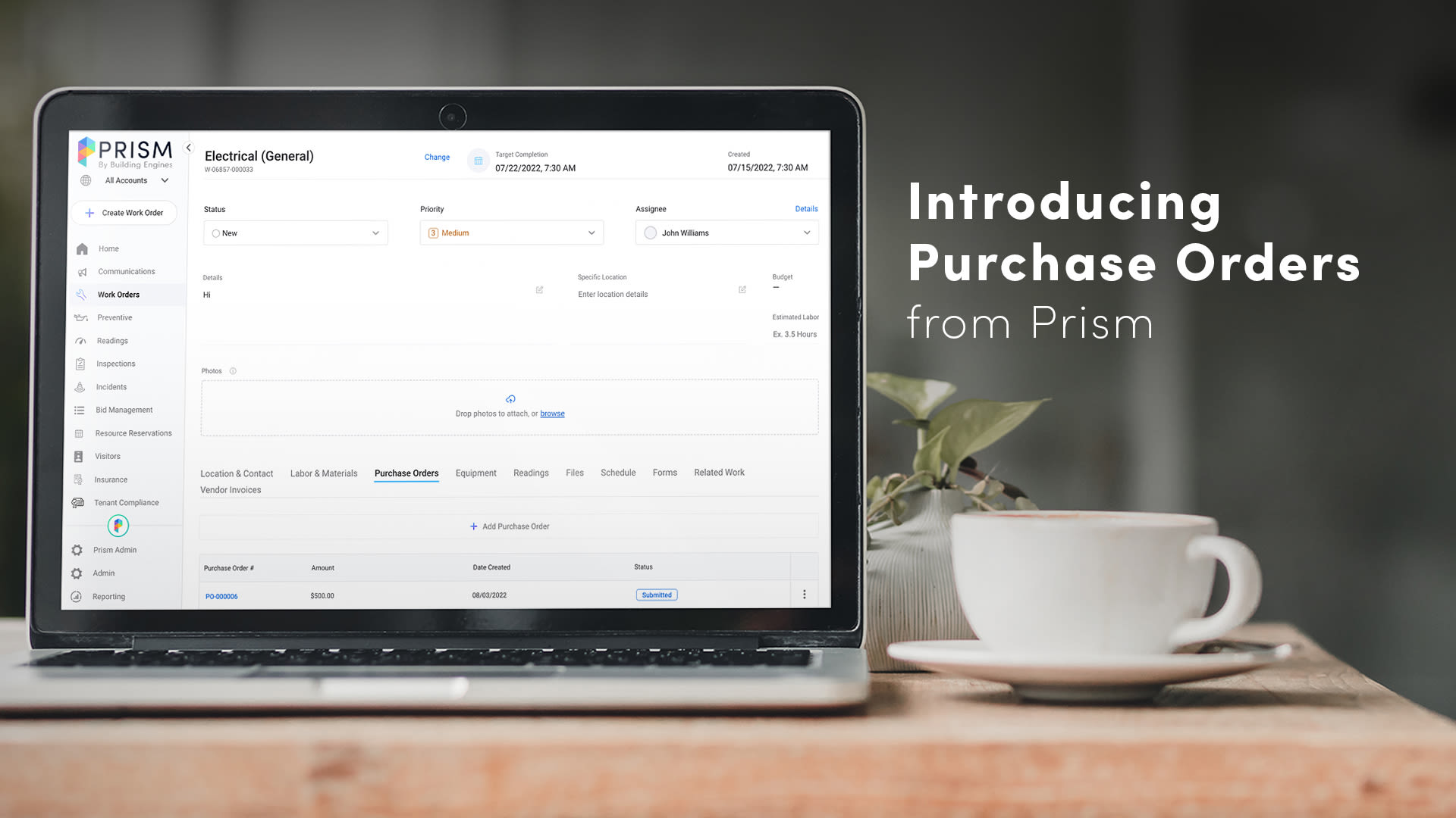 Prism Purchase Orders Simplifies Vendor Management