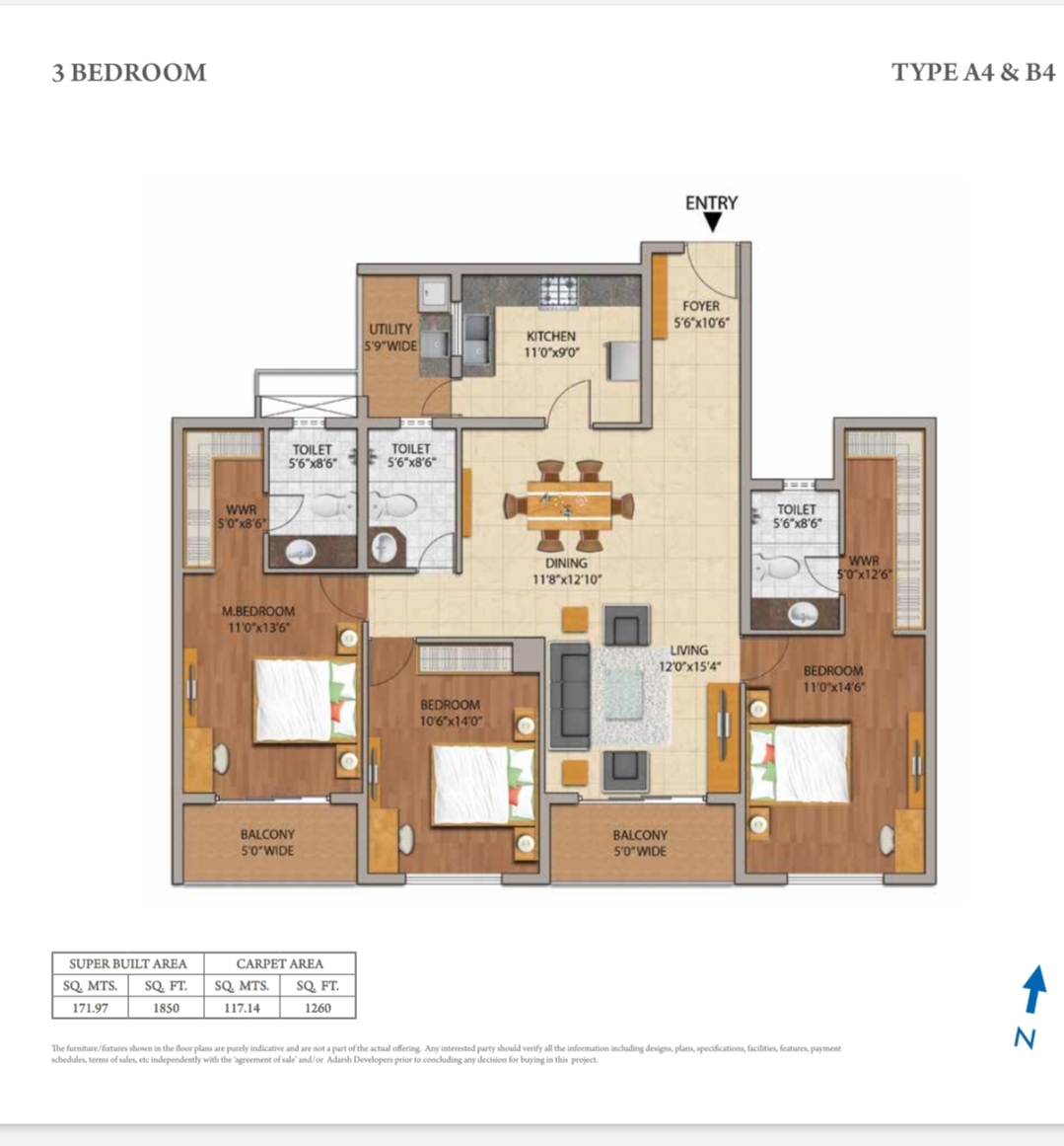 Adarsh Palm Retreat Mayberry | Off, Marathahalli Outer Ring Road, R.J ...