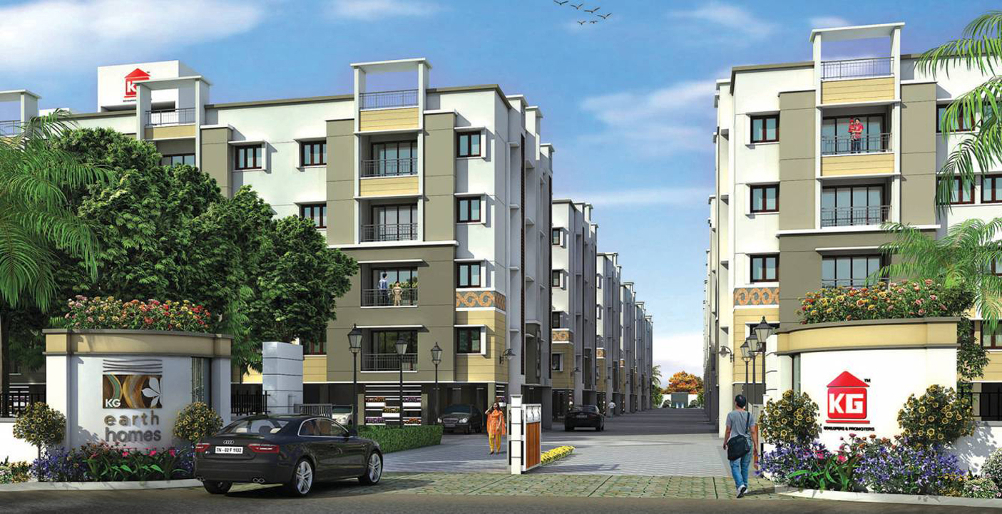 KG Earth Homes Phase I | Off Thalambur, Main Road, | Chennai Apartments ...