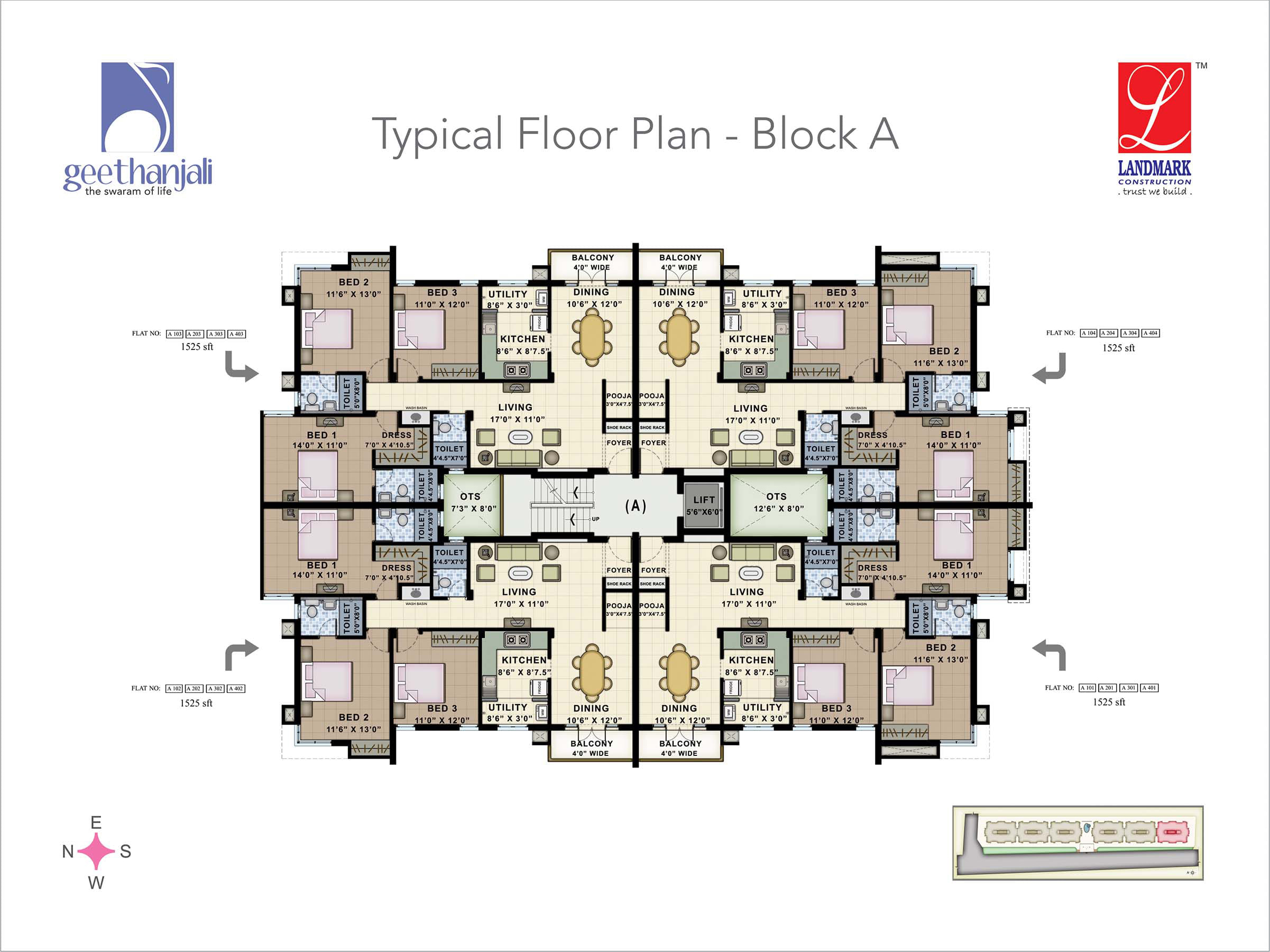 Landmark Geethanjali | No.913, | Chennai Apartments properties | JLL Homes