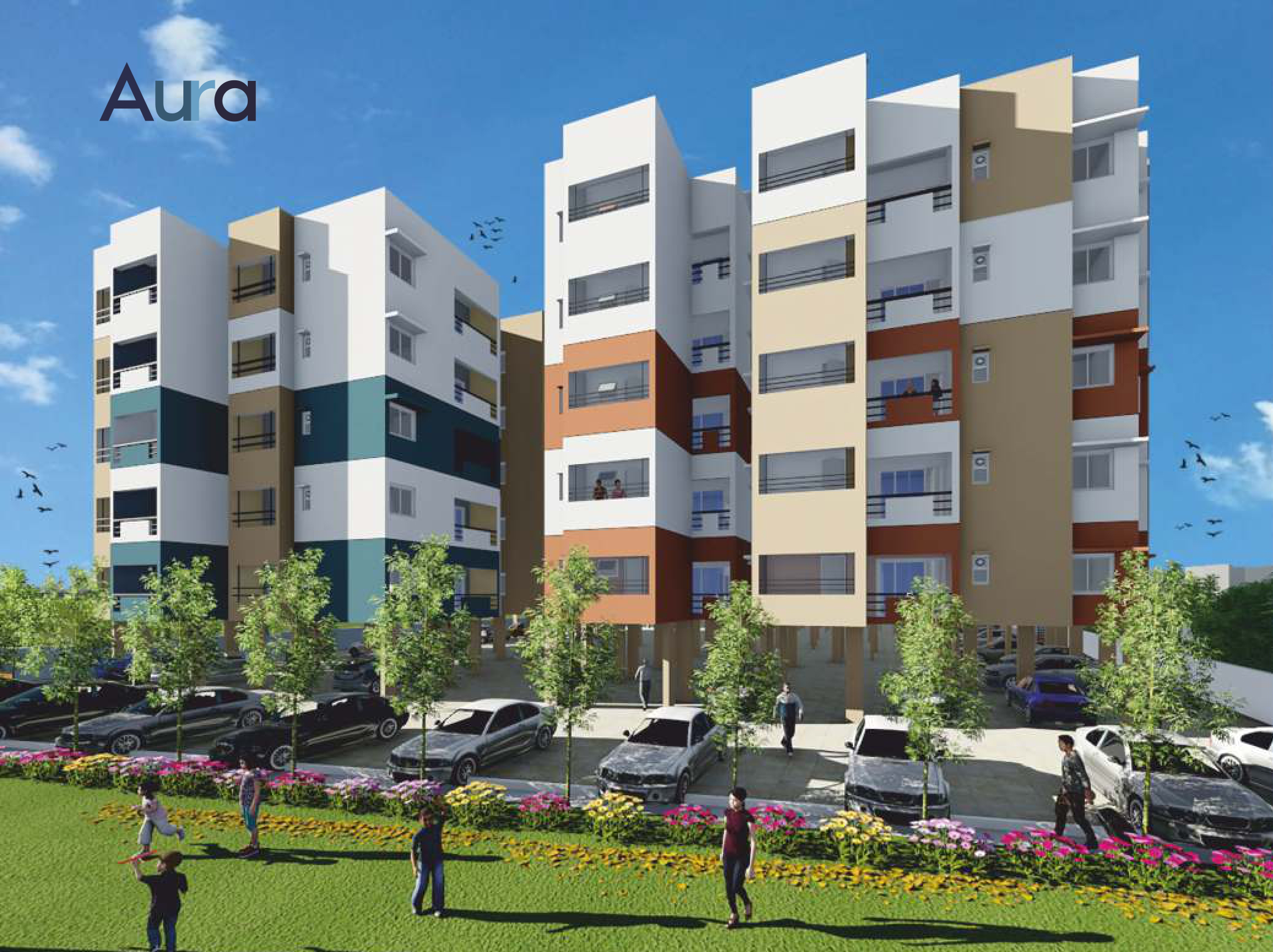 Newry Aura | Sudarsanam Main Road, | Chennai Apartments properties ...