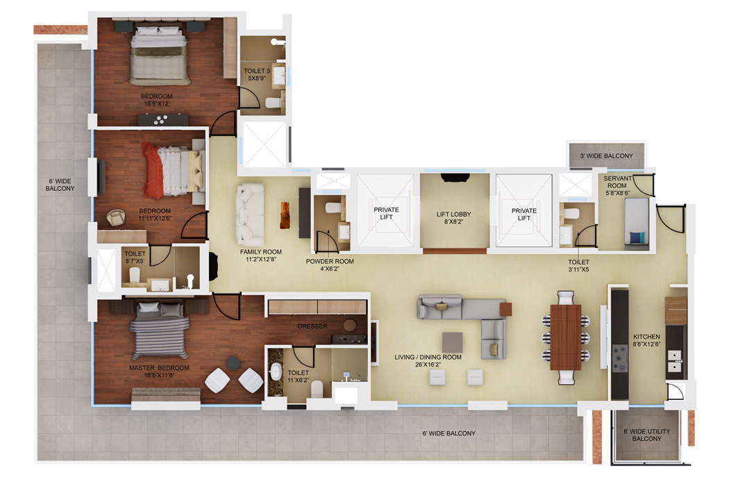 Mahindra Luminare | Sector 59, | Gurgaon Apartments properties | JLL Homes