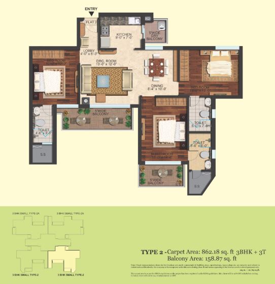 Mapsko Mount Ville | Naurangpur Road, | Gurgaon Apartments properties ...