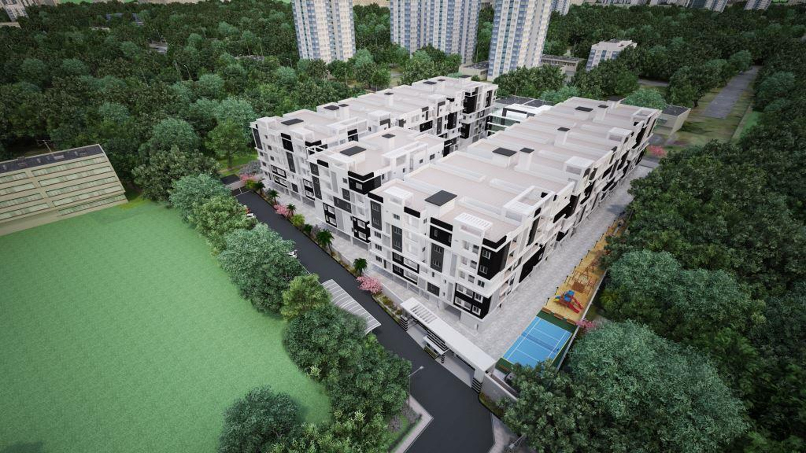 Mandadi Magnus | BDL Colony, Rangapuram, | Hyderabad Apartments ...