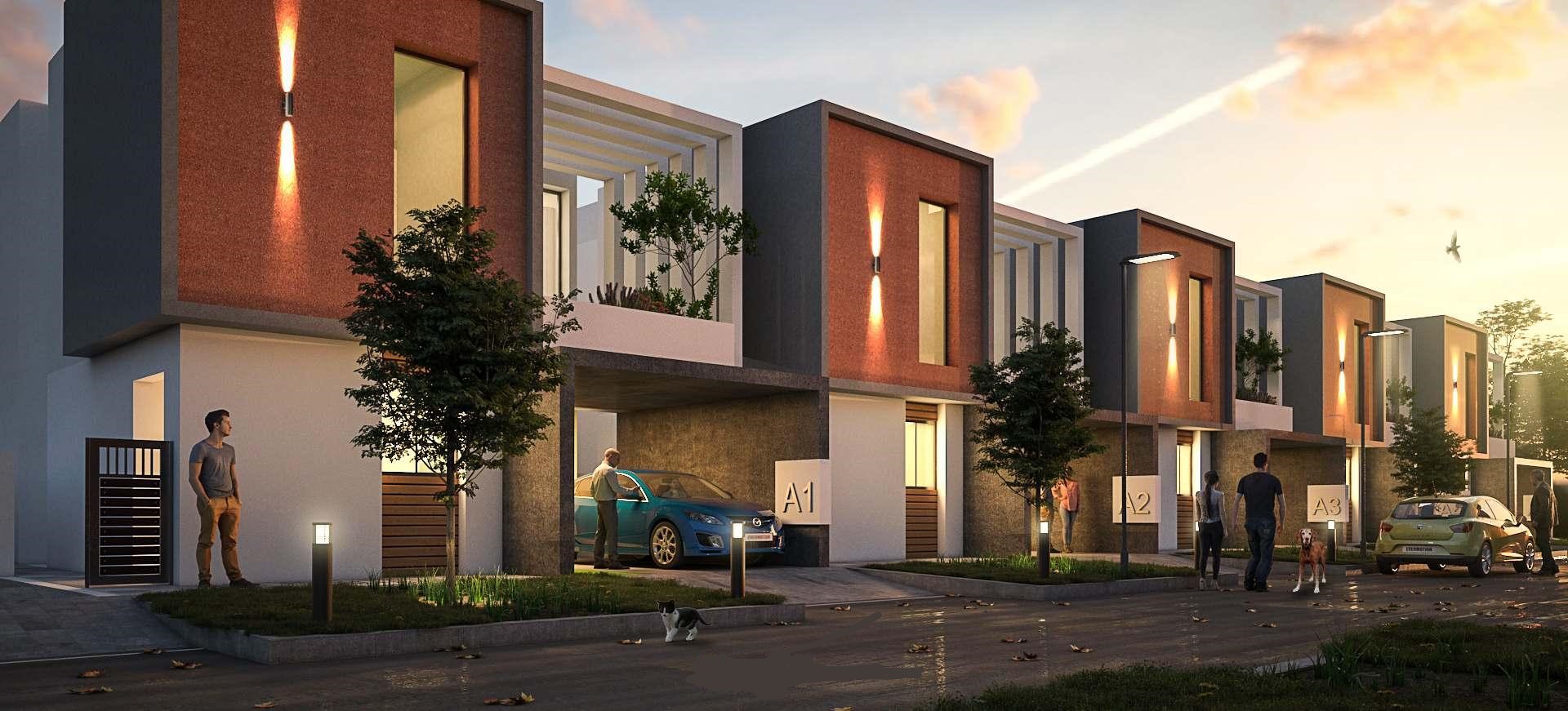 Sark Town Homes | ODF Main Road, Singapuram, | Hyderabad Villas ...