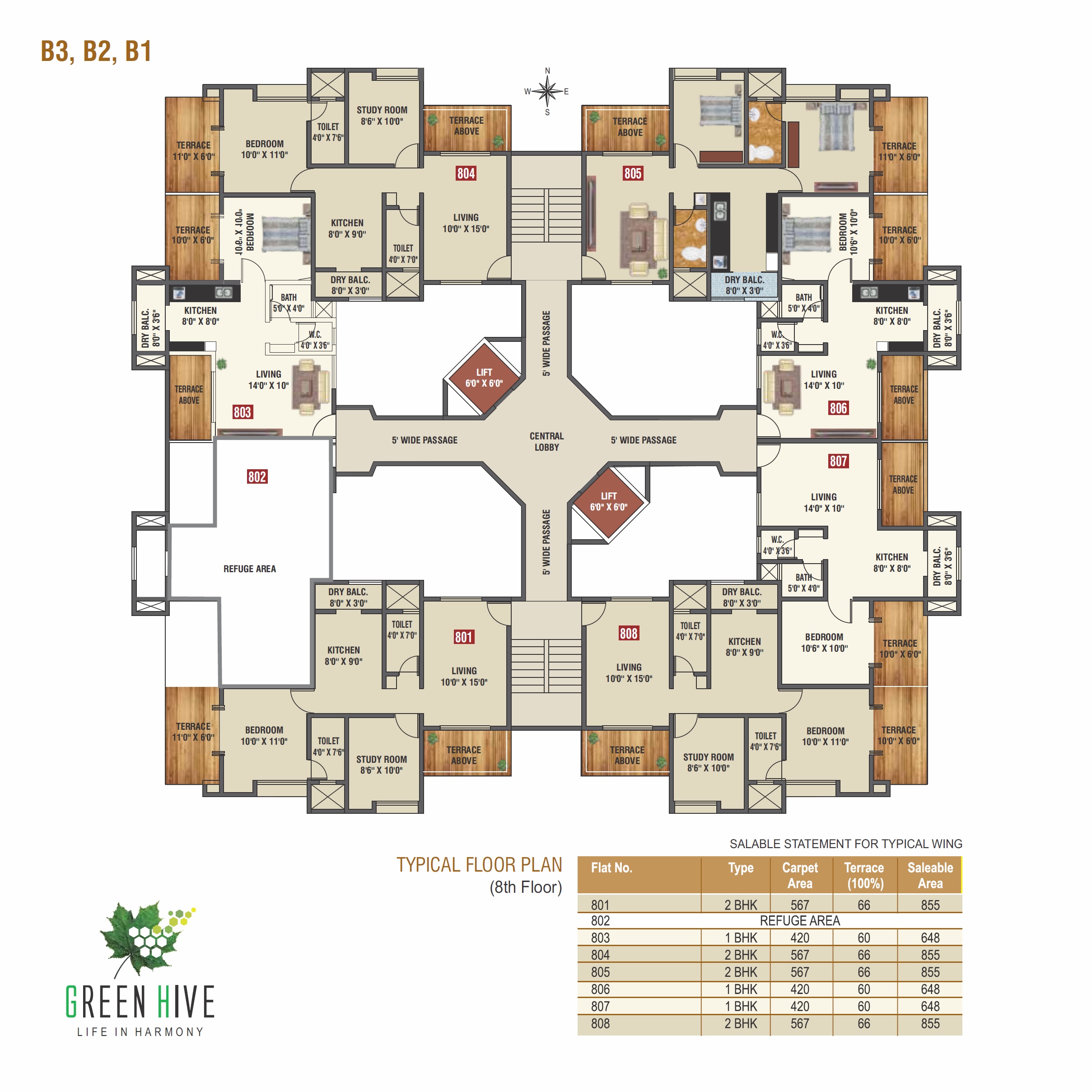 Green Hive Plus | Fursungi Bhekrai Road, | Pune Apartments properties ...