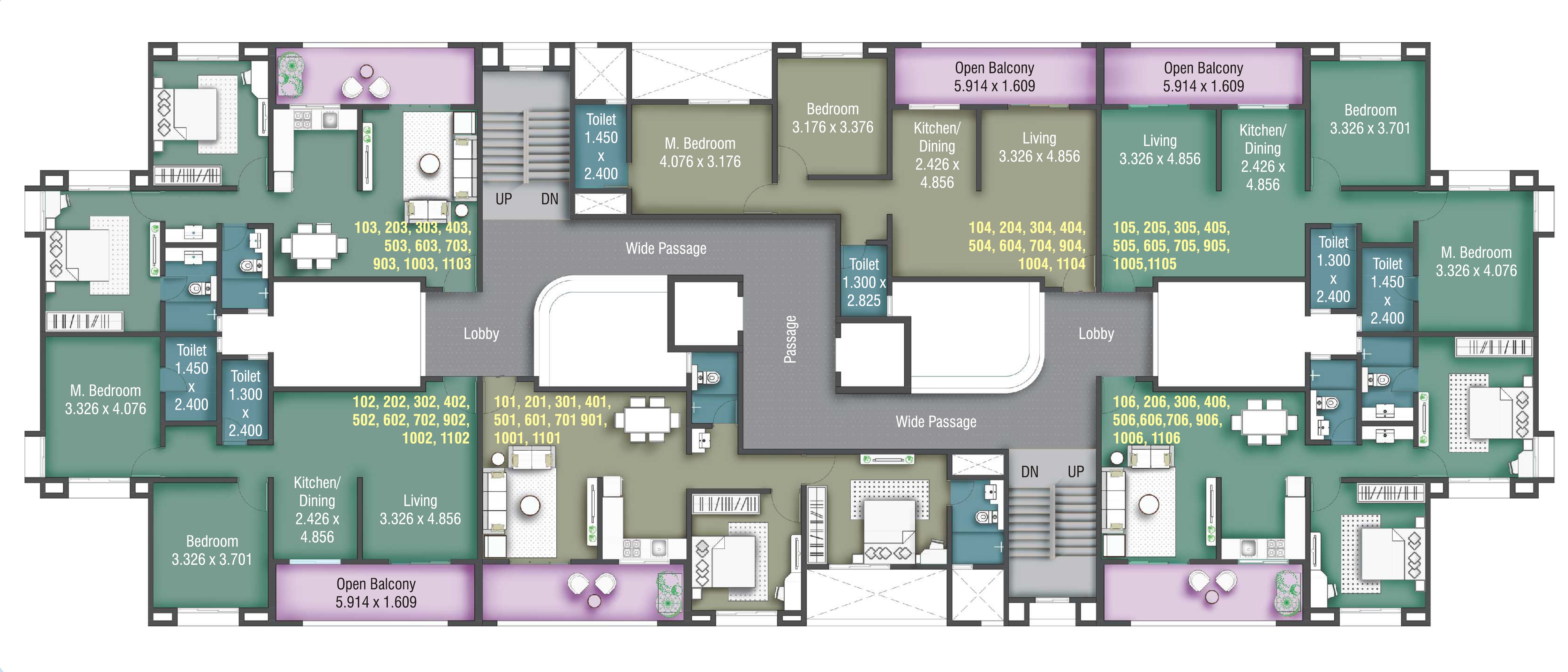Kumar Primavera | Kumar Primavera Internal Road, | Pune Apartments ...