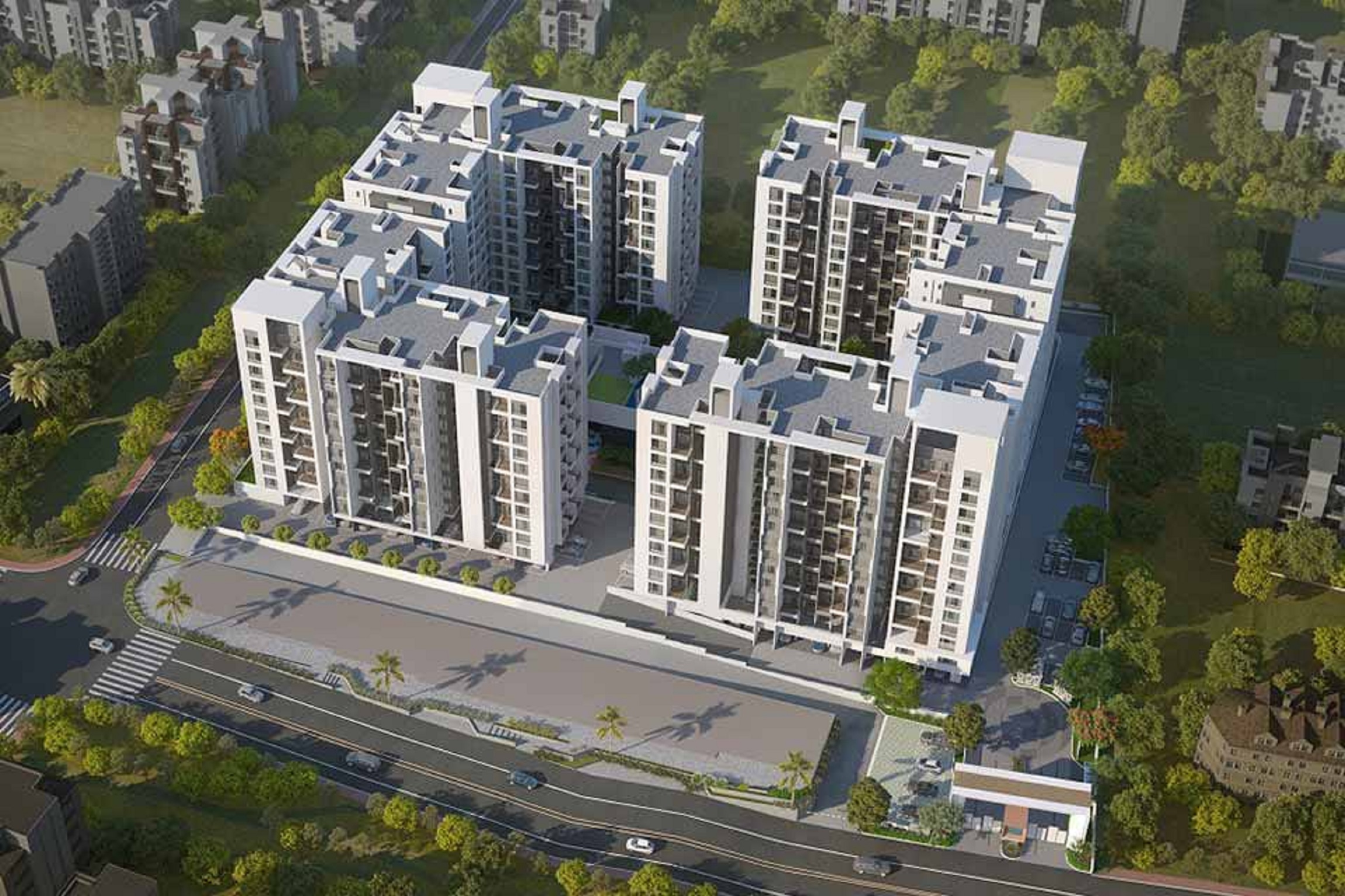 Metrolife Maxima Residences | Off Mumbai Bangalore Highway, | Pune ...