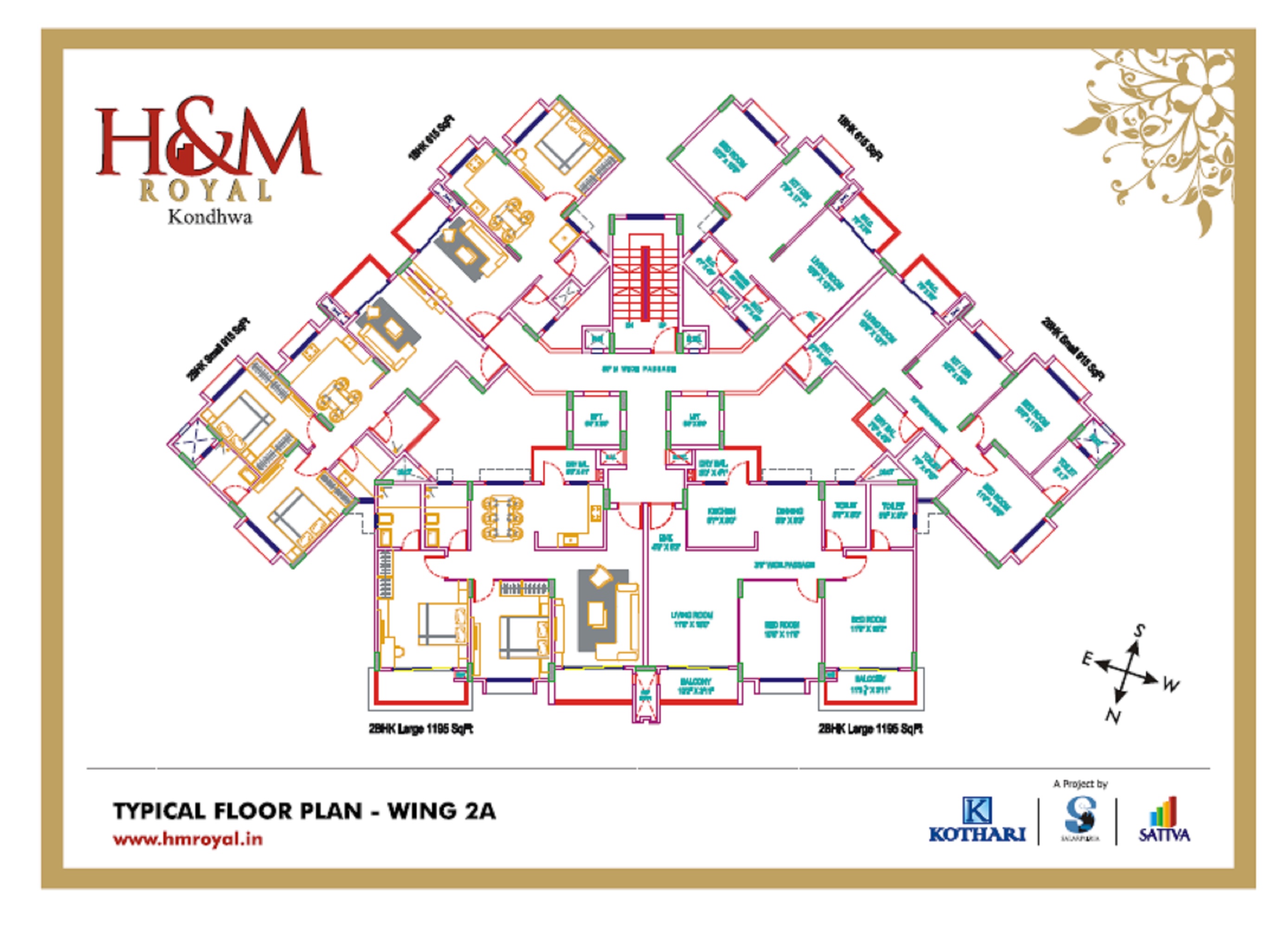 Salarpuria Sattva HM Royal | Kondhwa Road, | Pune Apartments properties ...