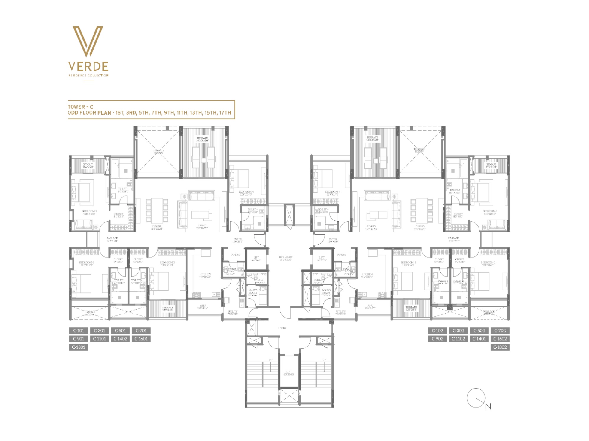 Verde Residence Collection | West Ave Road, | Pune Apartments ...
