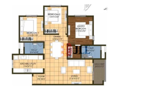 Brigade Orchards - Juniper | Brigade Orchards Spinal Road, | Bengaluru ...