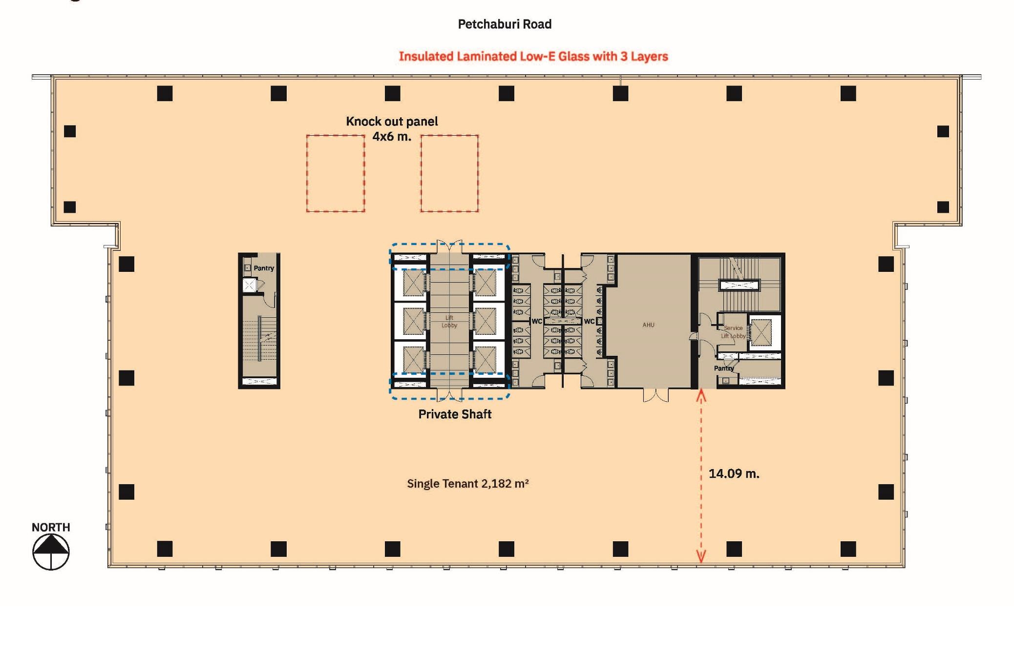 Rasa Two, 1818, Petchburi Road, Makkasan | JLL Thailand