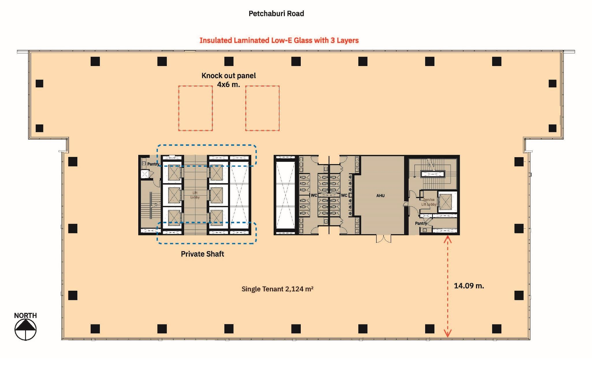 Rasa Two, 1818, Petchburi Road, Makkasan | JLL Thailand