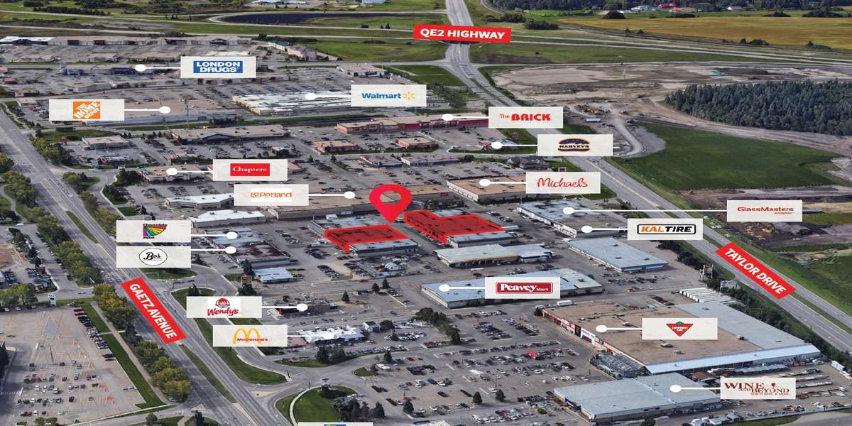 Bower Business Centre Retail, Red Deer 2319 Taylor Drive, Red Deer ...
