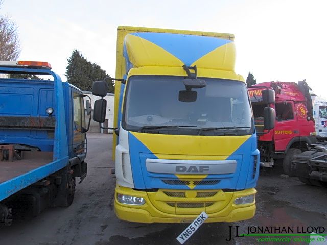 Jonathan Lloyd Commercial Salvage LTD DAF LF 180 Detail