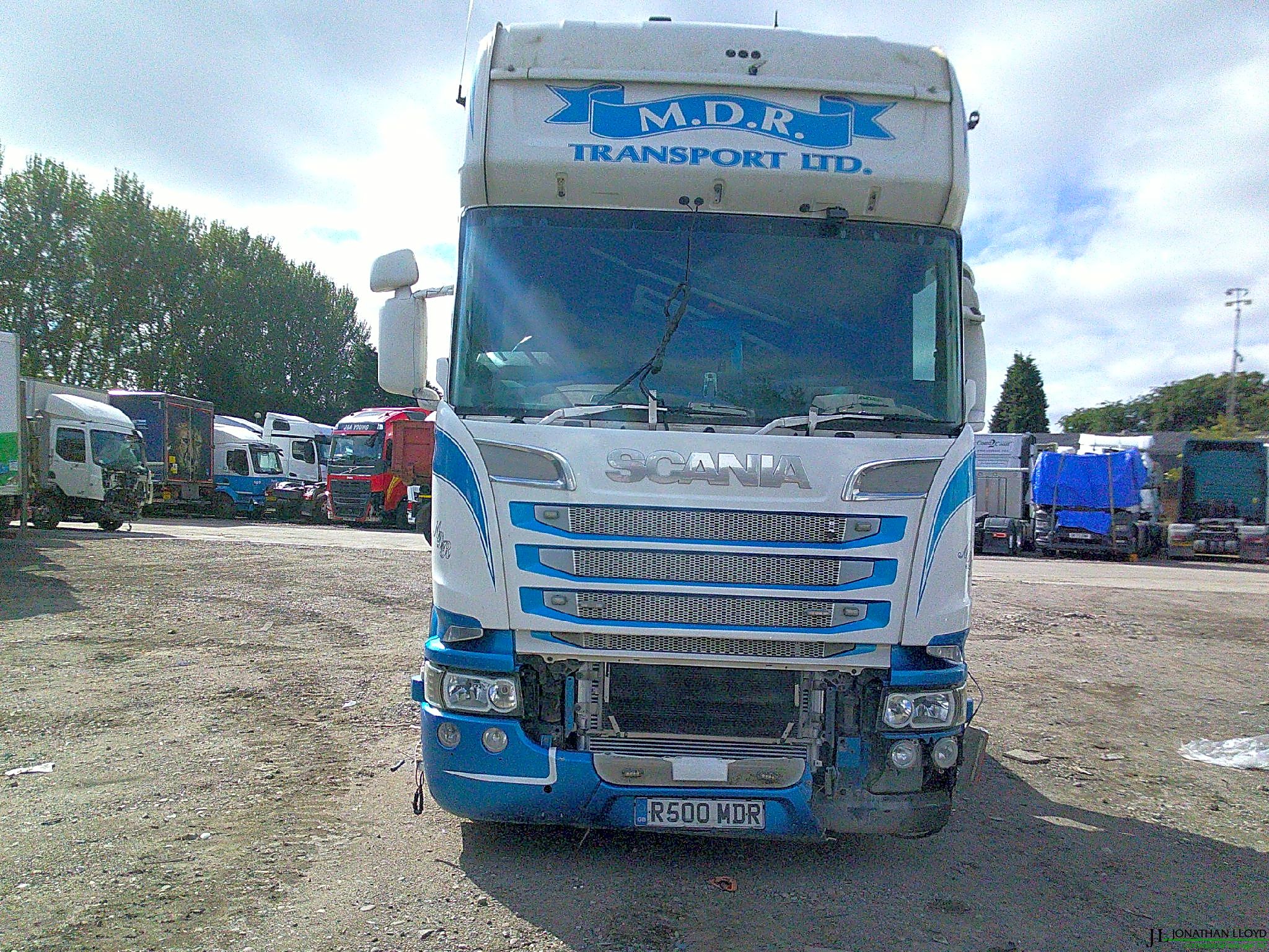 Jonathan Lloyd Commercial Salvage LTD Scania R540 Detail