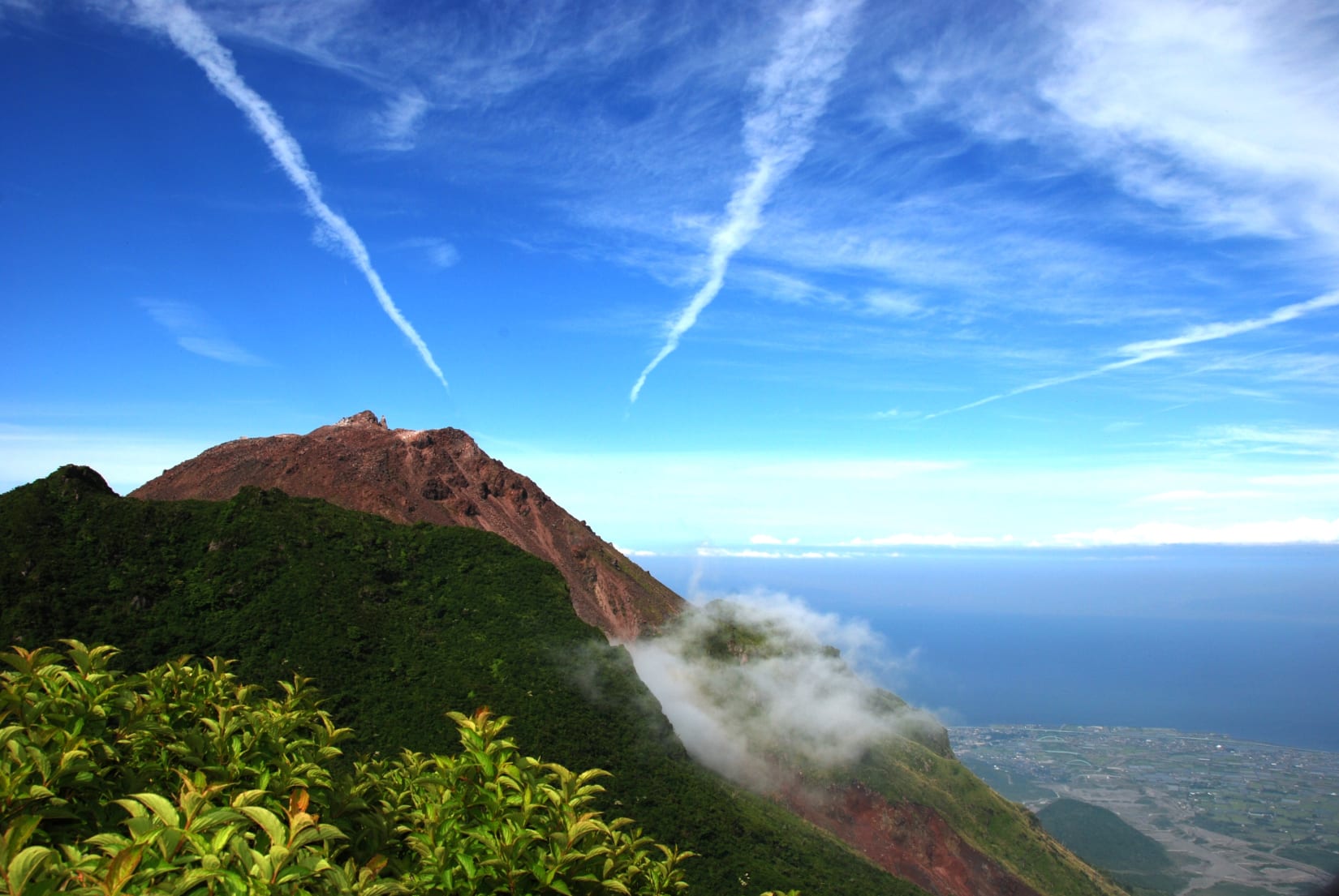 Round-Trip Hiking Tour from Unzen Onsen Hot Spring to Mount Fugen ...