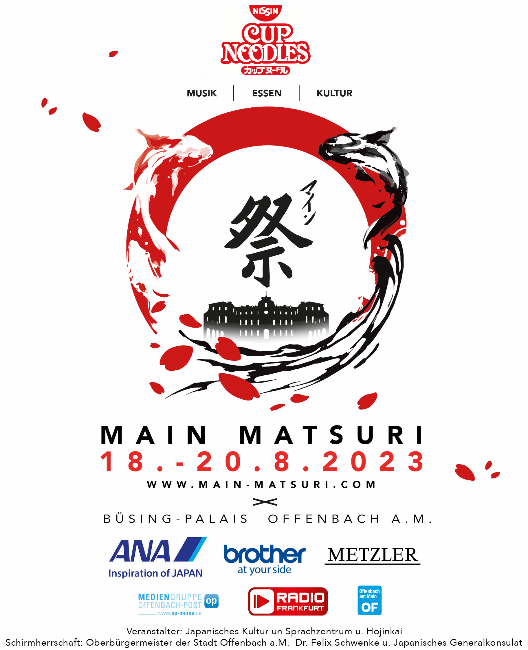 Die Japanische Fremdenverkehrszentrale (JNTO) live auf dem Main Matsuri 2023