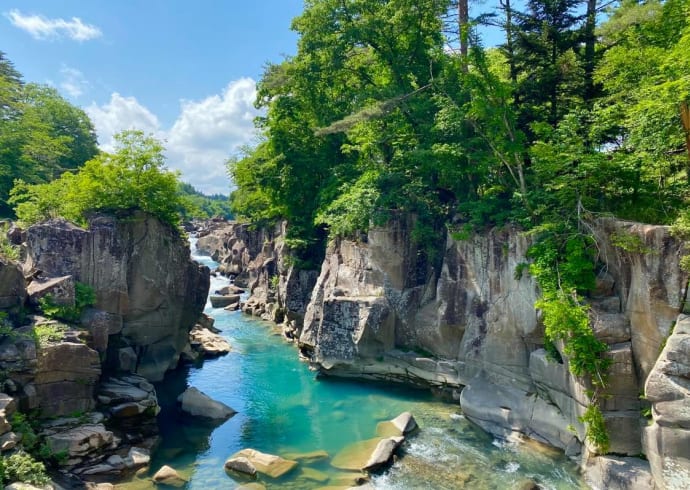 Ichinoseki’s Two Stunning Gorges - Geibikei and Genbikei