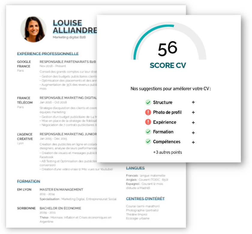Analyse de CV en Ligne Gratuite