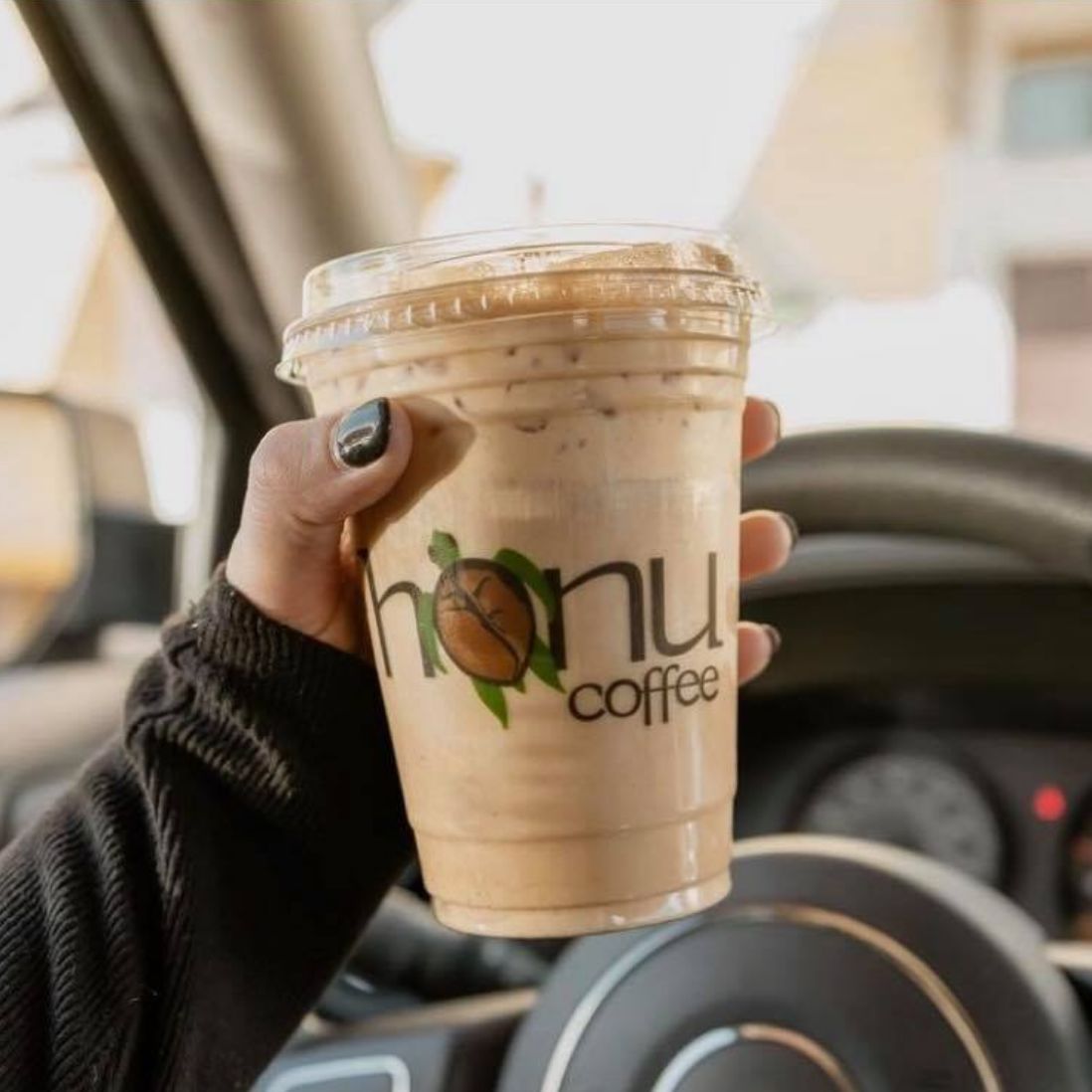 Iced Dirty Ono Chai Latte