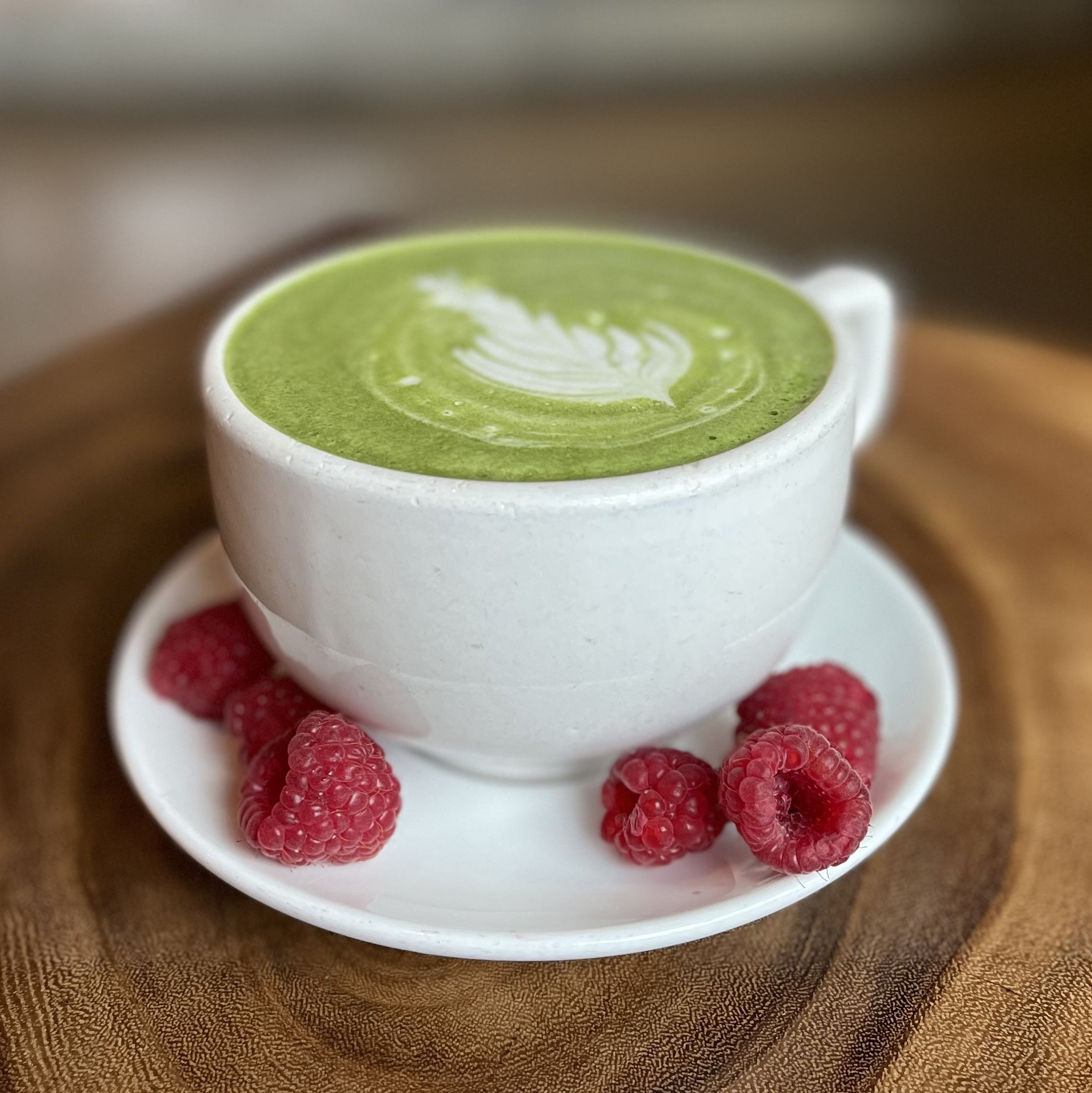 Raspberry Matcha