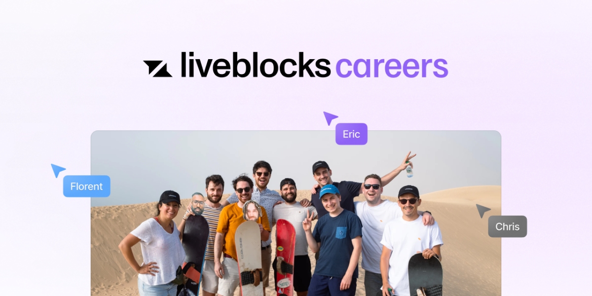 Join the Liveblocks team!