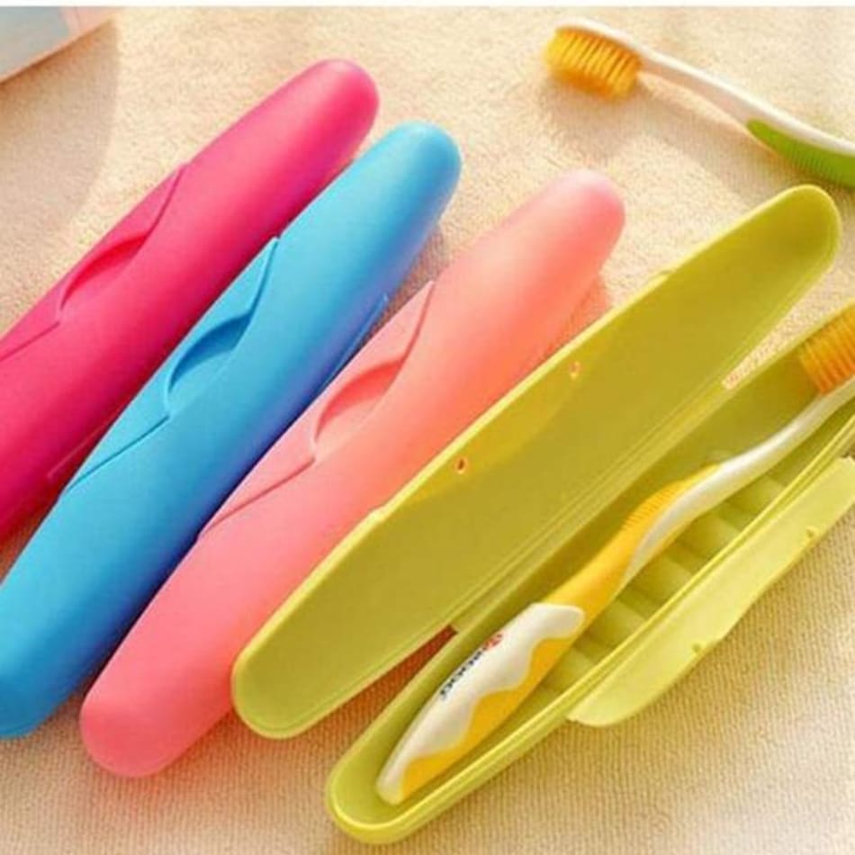 Toothbrush holder with cover store